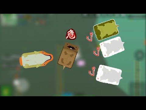 Deeeep.io Crocodile. 更新後第一次與饕餮大亂沼澤😈😈😈 - YouTube
