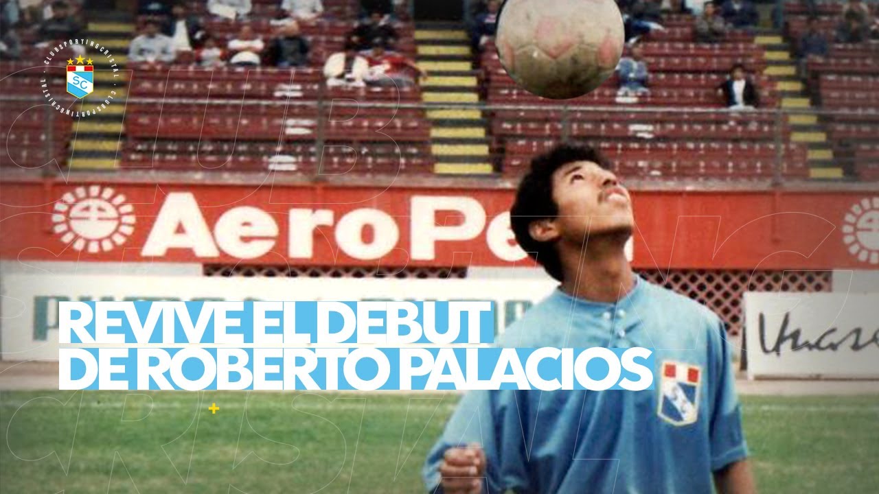 Roberto Palacios y su debut profesional con Sporting Cristal en 1991 ...