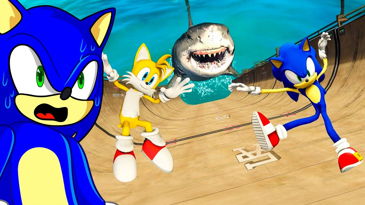 Sonic vs 1,000,000 Feet Fall! - YouTube