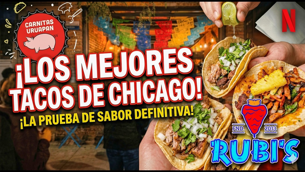 Las Crónicas del Taco: Edición CHICAGO 🌮 ¿Realmente saben tan bien como ...