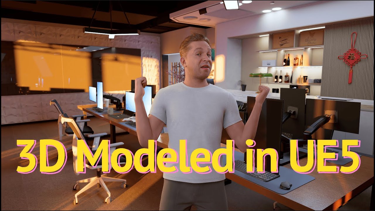 We 3D Modeled Our Real Office Inside UE5 - YouTube