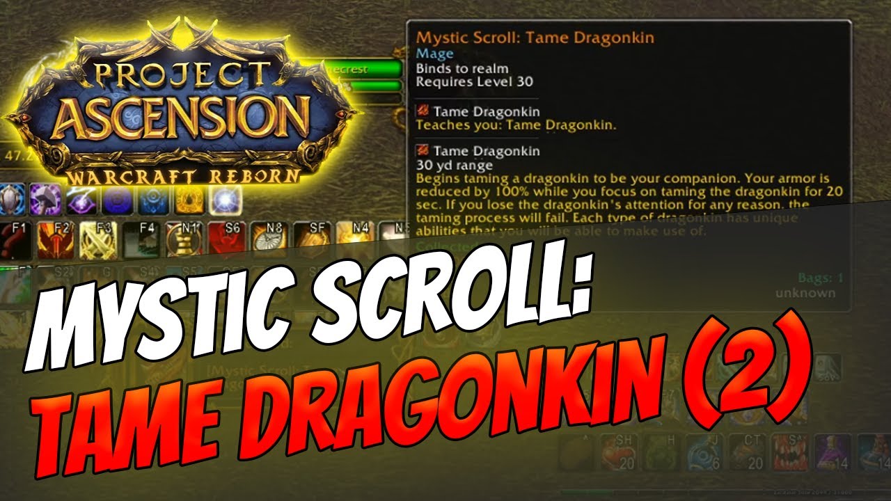 How to get Mystic Enchant: Tame Dragonkin (2) | Mage [Bronzebeard ...