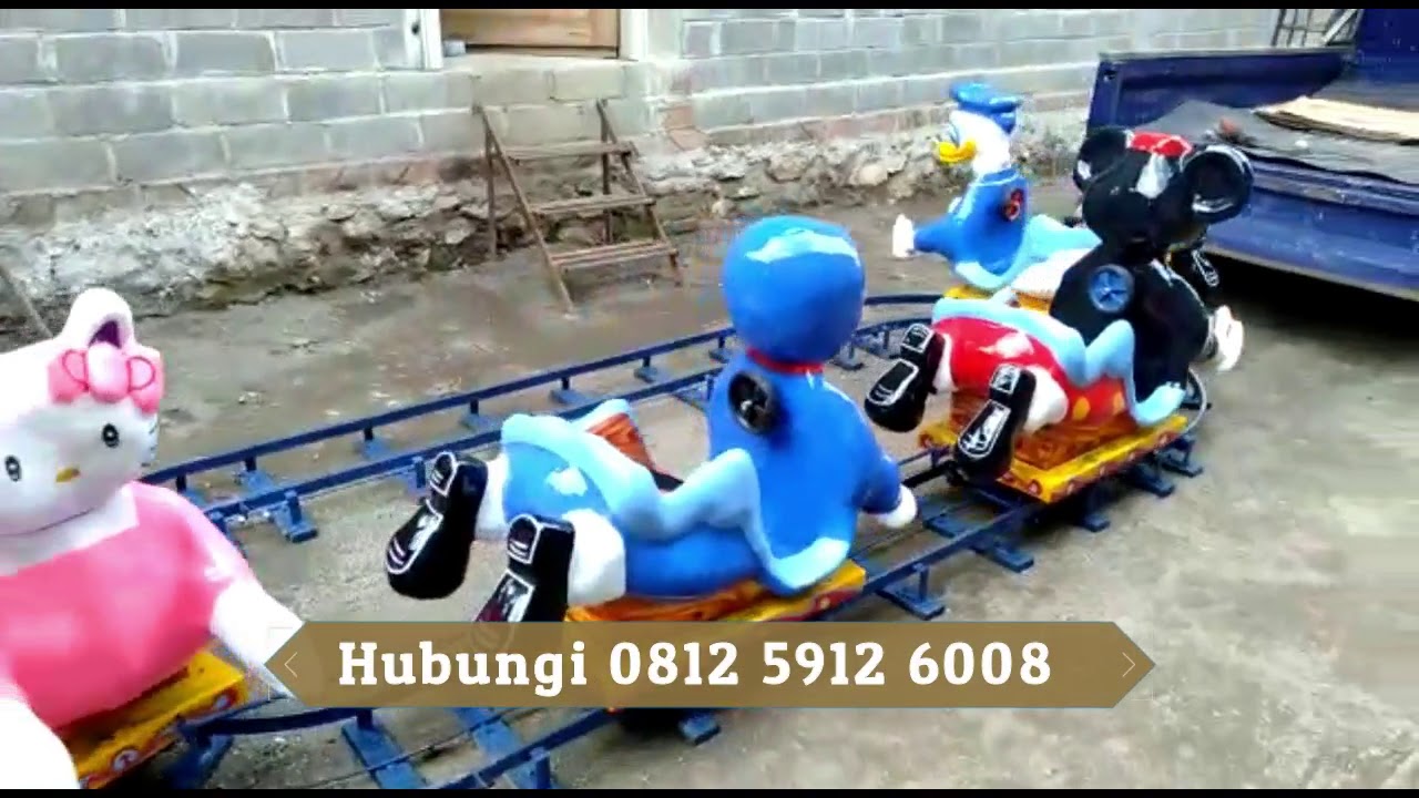 Kereta Mini Rel Bawah Lantai Full Fiber Isi 4 Orang | Trisula Toys ...