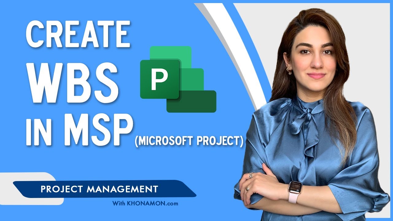 How to Create WBS (work break down structure) in MSP? (2022) - YouTube