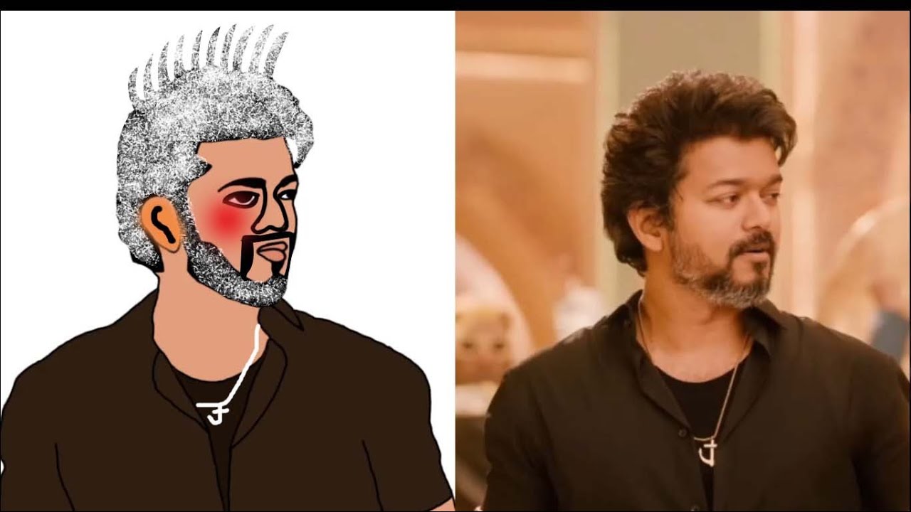 Arabic Kuthu - Video Song Drawing Meme | Beast | Thalapathy Vijay ...