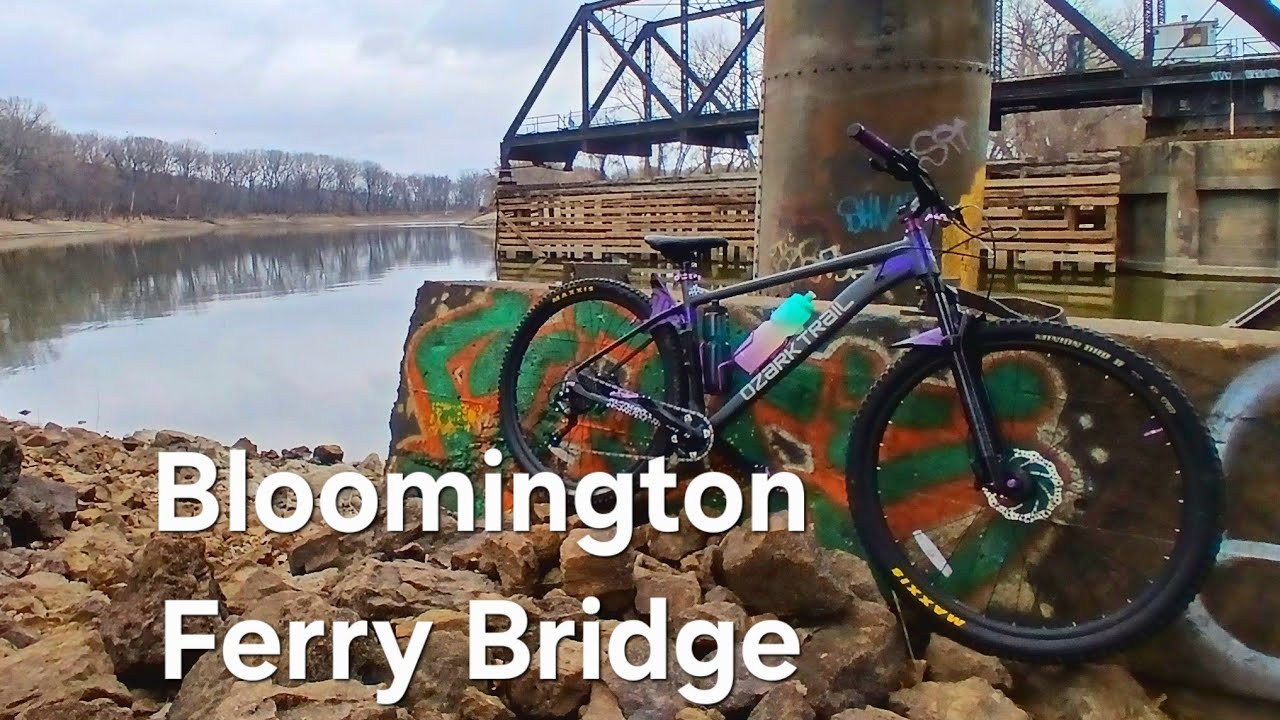 Bloomington Ferry Bridge - YouTube