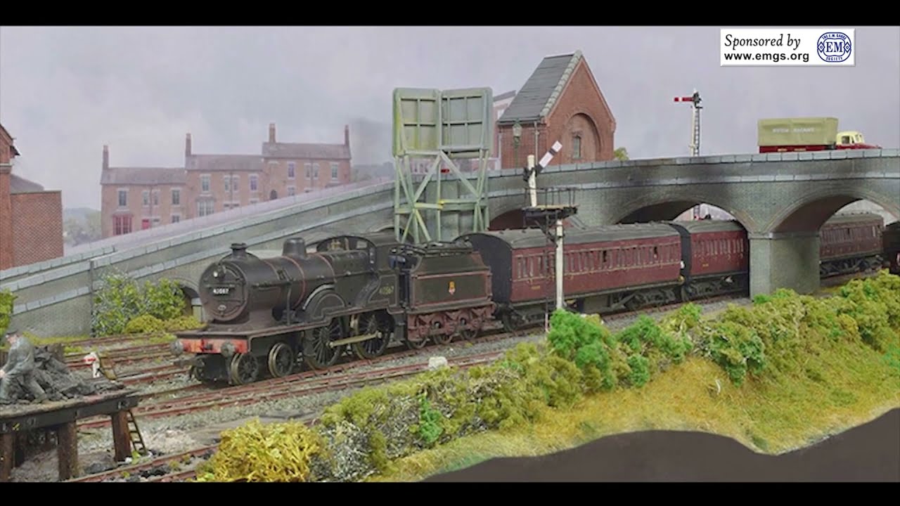 Stunning Little Burton model railway layout - YouTube