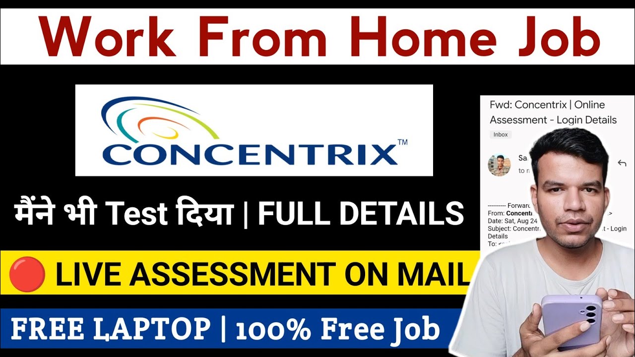 CONCENTRIX WORK FROM HOME/OFFICE | LIVE AMCAT TEST | ONLINE JOBS AT ...