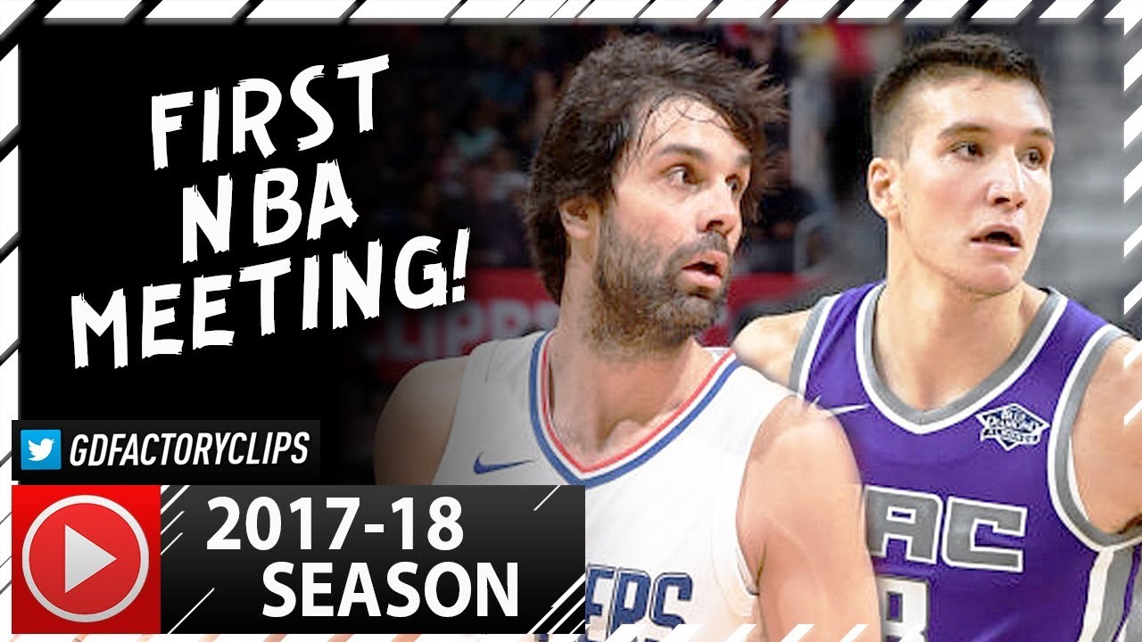 Milos Teodosic vs Bogdan Bogdanovic Duel Highlights (2017.10.12 ...