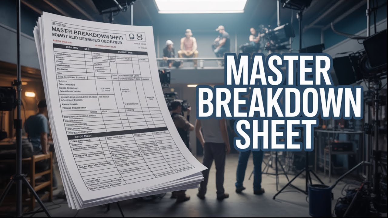 Direction Department Series Part - 19 | Master Breakdown Sheet ...