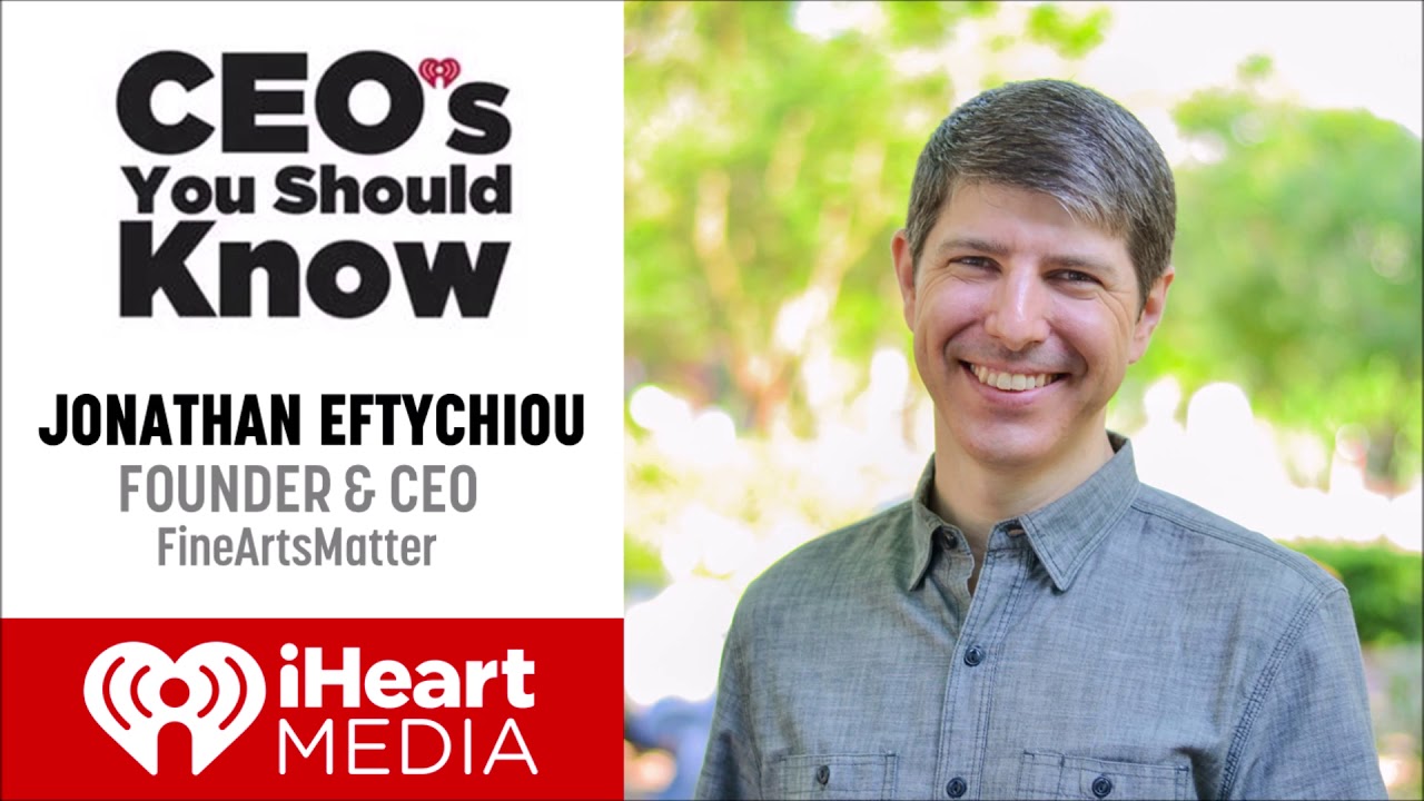 CEOs You Should Know: Jonathan Eftychiou with FineArtsMatter - YouTube
