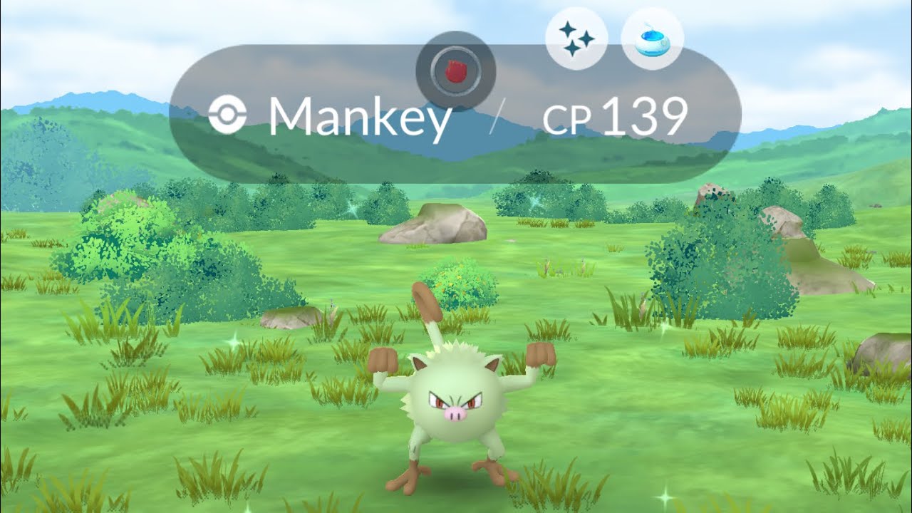 Pokemon Go Mankey Community Day - YouTube
