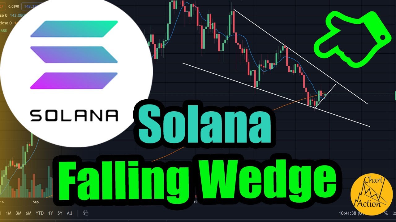 Solana Falling Wedge Pattern SOL Analysis Today - YouTube