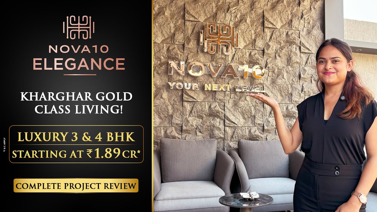 Nova 10 Elegance | 📞 7738888141 | Lavish 3 & 4 BHK | Complete Review | G +39 Storey Tower ...