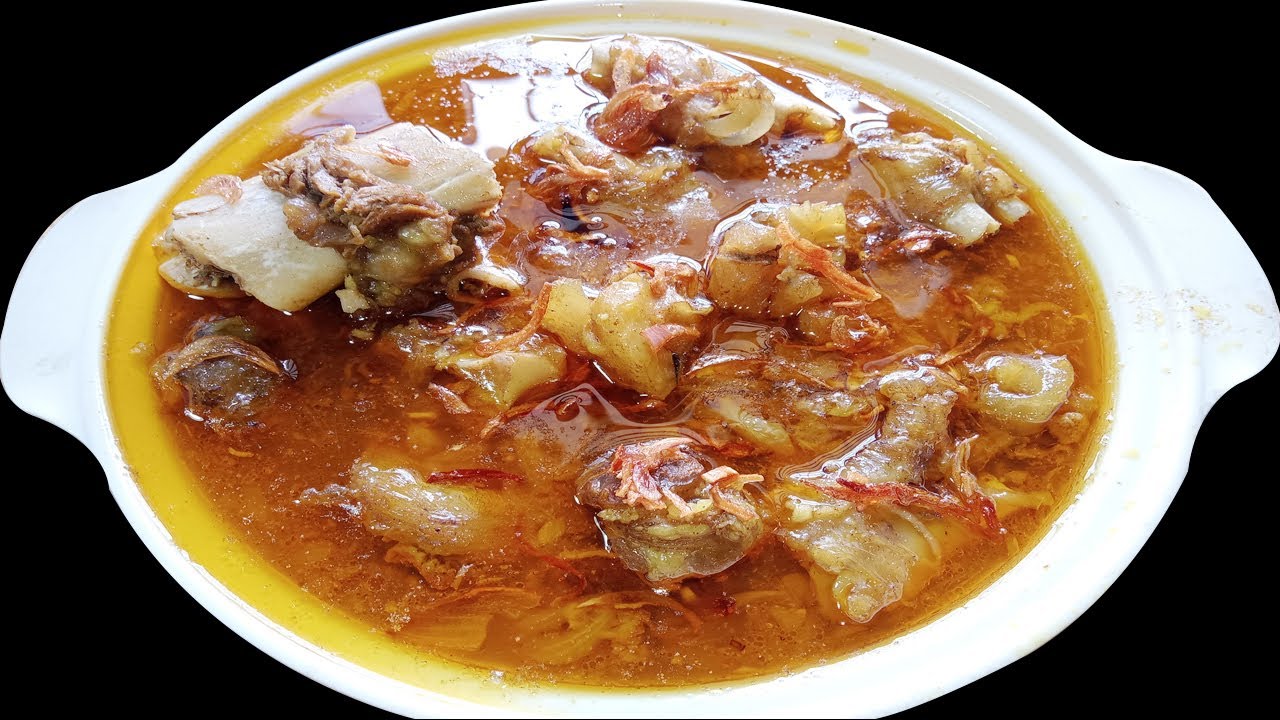 গরু/খাসীর নিহারি রান্নার সবচেয়ে সহজ রেসিপি Best Beef Nihari Paya ...