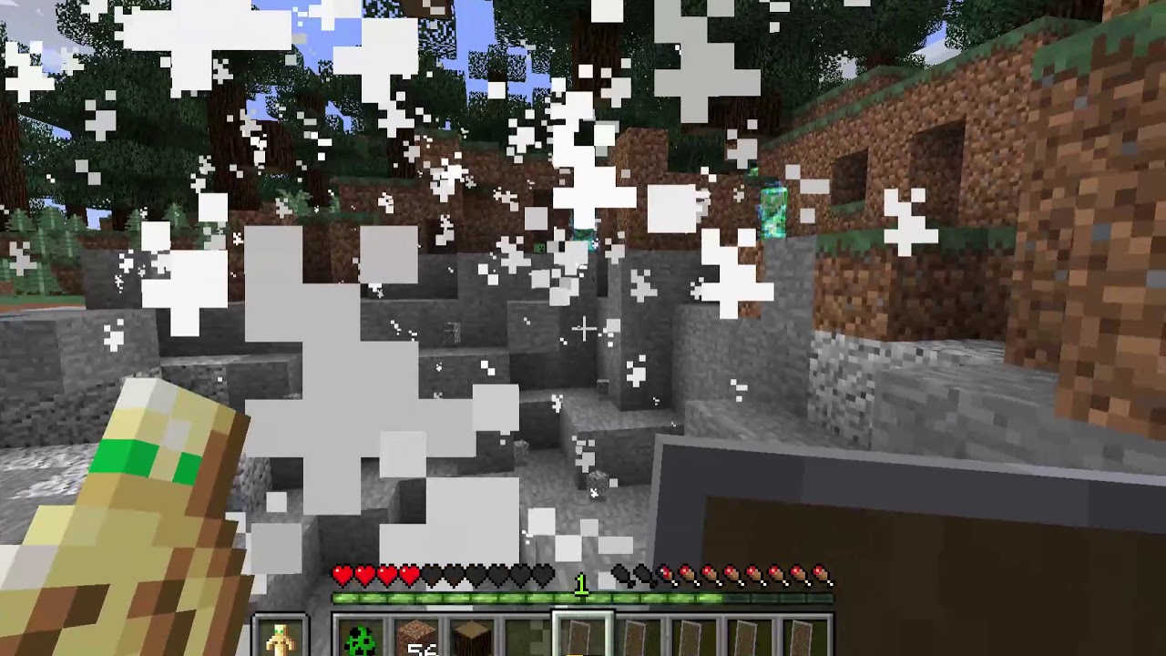 Blocking big BOOMS in minecraft - YouTube