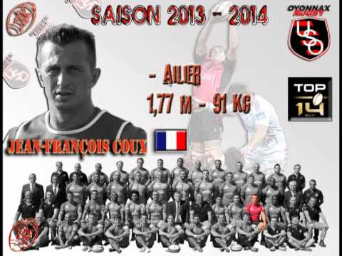 DIAPORAMA joueurs USO RUGBY saison 2013-2014 - YouTube