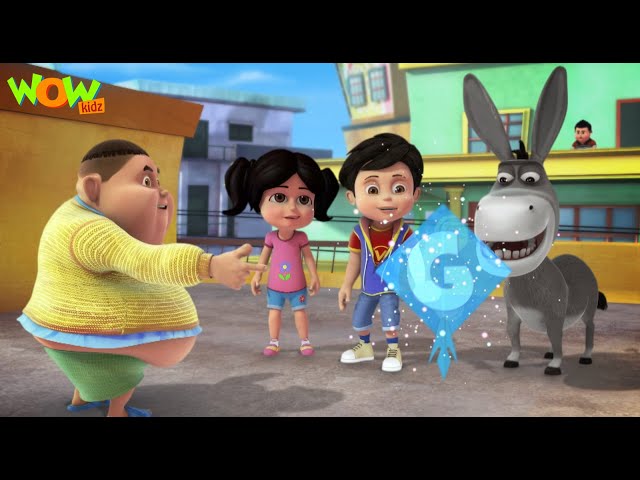 Gintu ने उड़ाई Terrace से Patang | Vir The Robot Boy| Hindi Cartoon ...