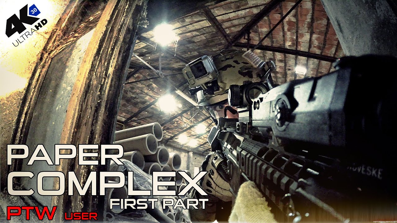 Paper Complex #1 CQB [4K] | Ash32 / MDS [Airsoft France PTW][ENG SUB ...