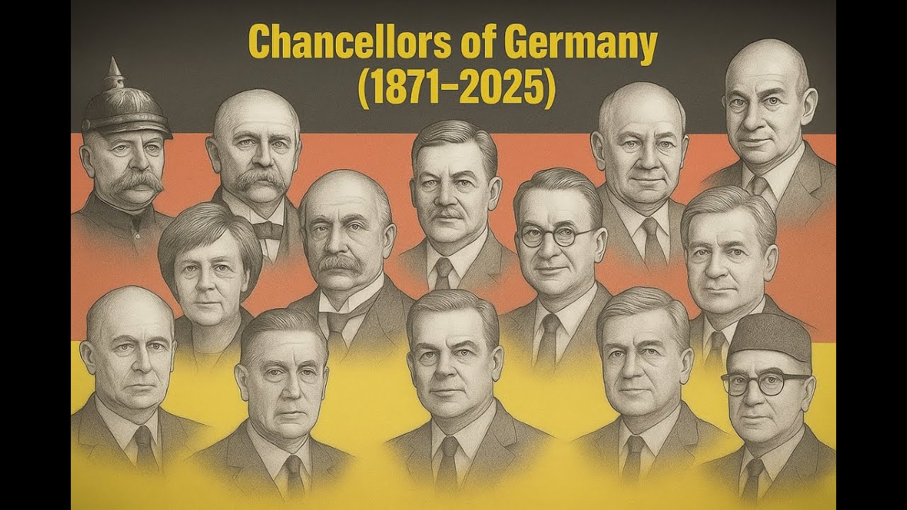 Complete List of German Chancellors (1871–2025) – From Bismarck to ...