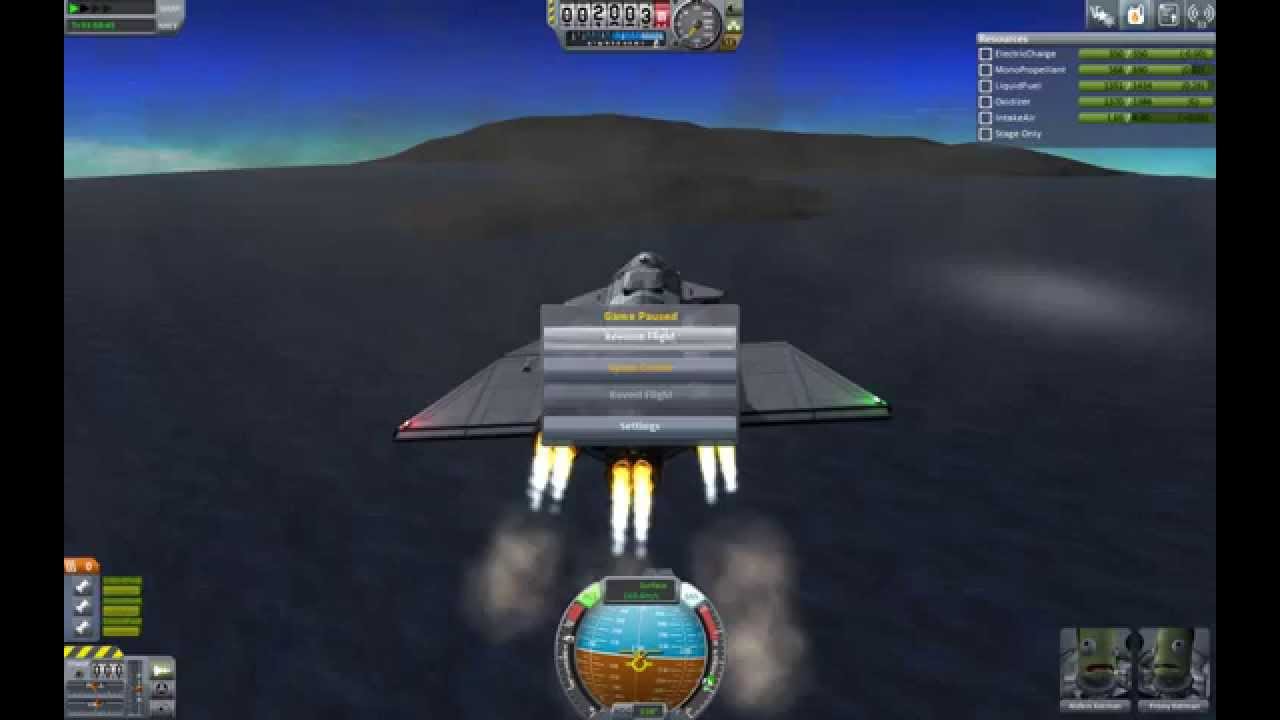 Kerbal Space Program Shuttle Landing on Laythe (Part 2) - YouTube