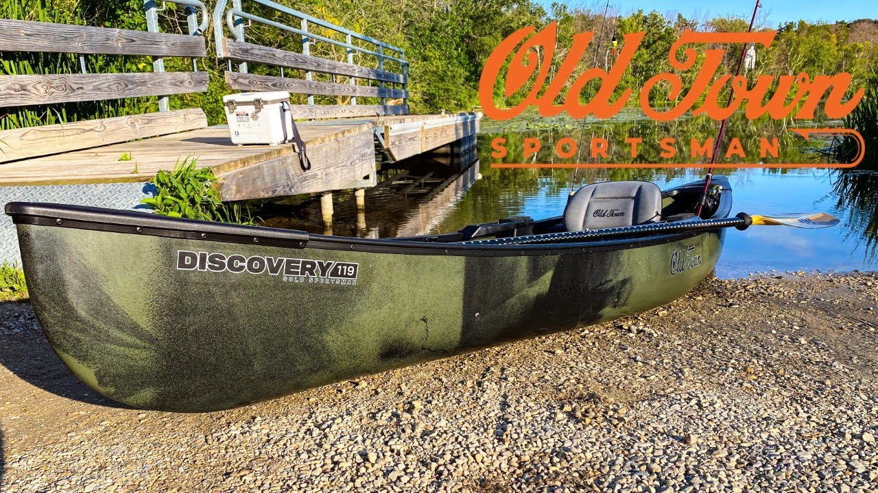 Old Town Discovery 119 Solo Sportsman - On The Water Review - YouTube