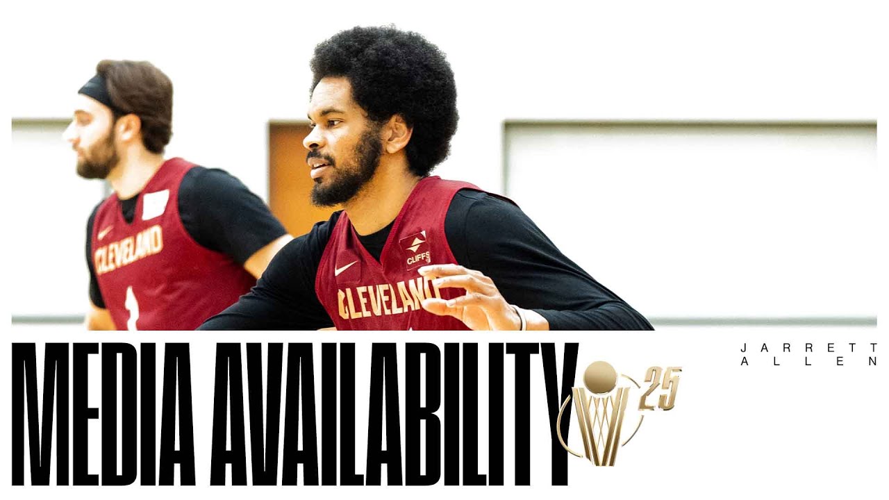 Cavs Practice | Jarrett Allen Media Availability | 4.22.2025 - YouTube