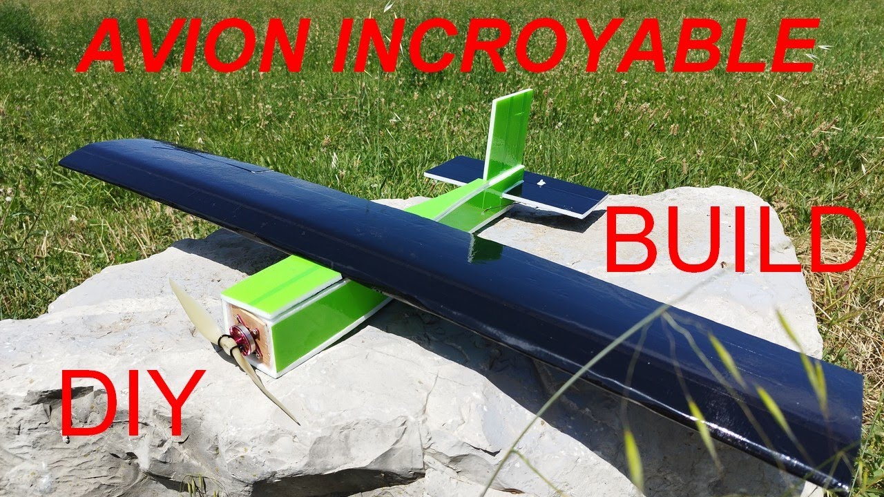 L'AVION RC le plus FACILE à construire et à piloter du MONDE ...