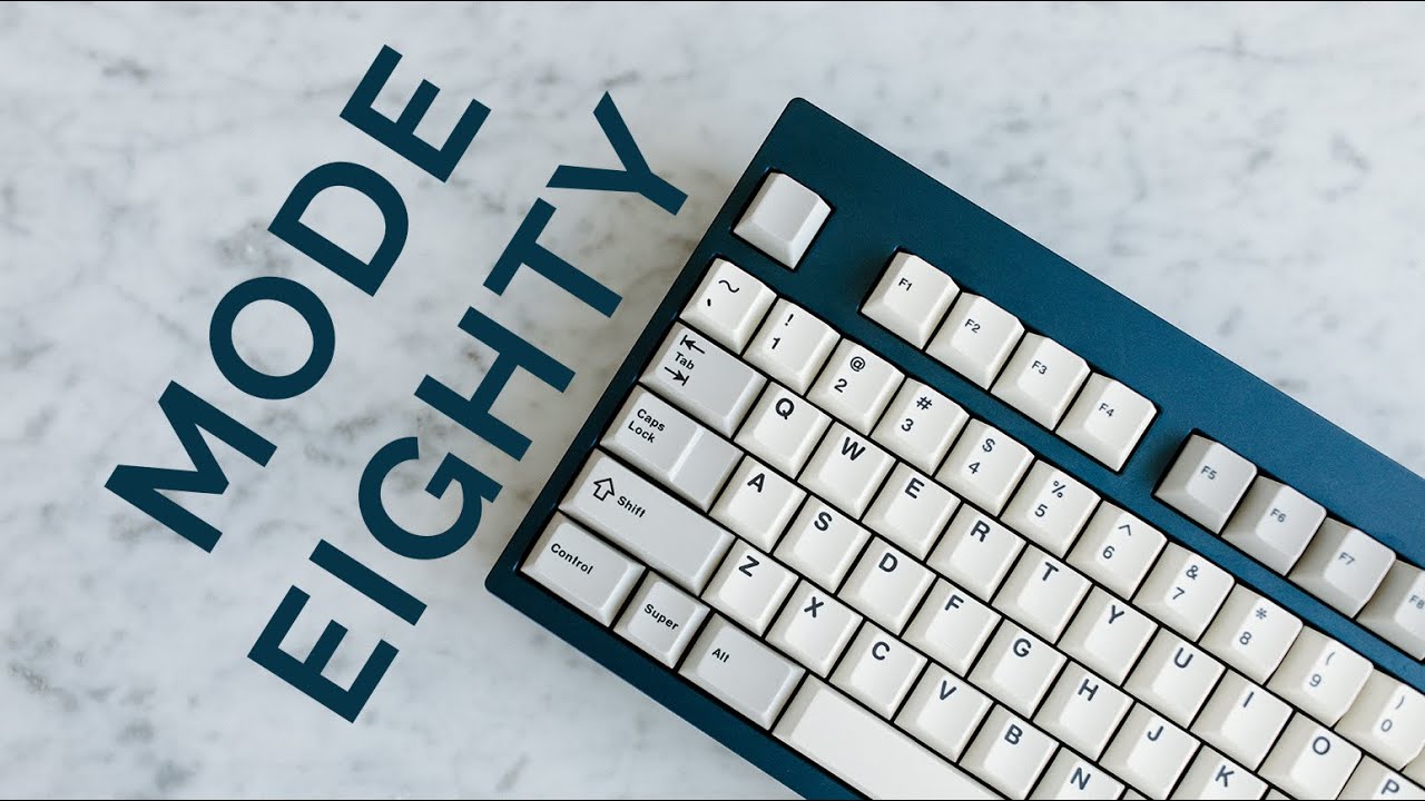 Mode Eighty || Tecsee Sapphire Switches || Alu Plate || ASMR Sound Test ...