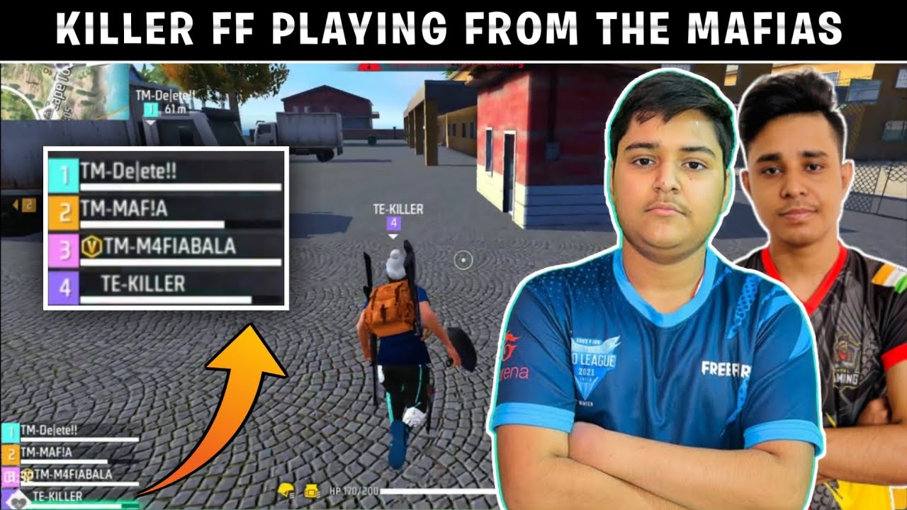 KILLER FF PLAYING FROM TEAM MAFIAS | KILLER FF PLAYING WITH TM | DELETE ...