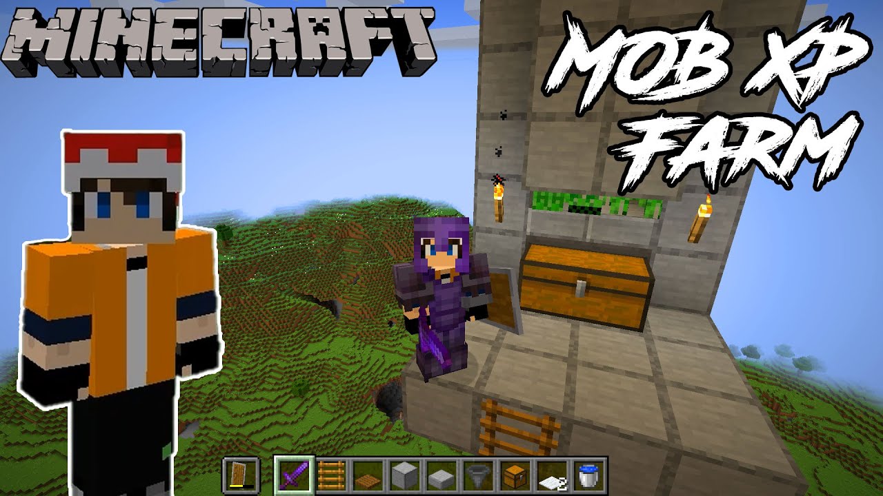 Minecraft: EASY MOB XP FARM TUTORIAL! 1.20 Without Mob Spawner | TSH ...