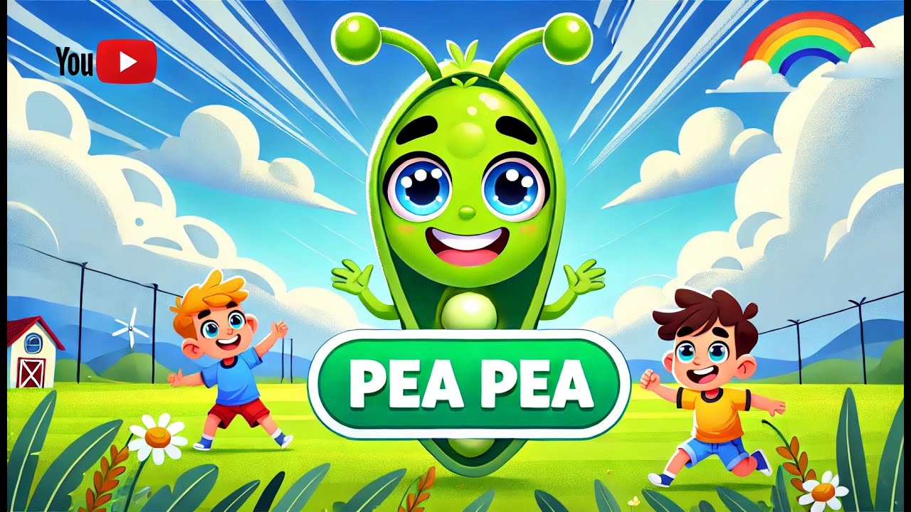 Pea pea Cartoon | Colorful and Fun Cartoon for Kids - YouTube