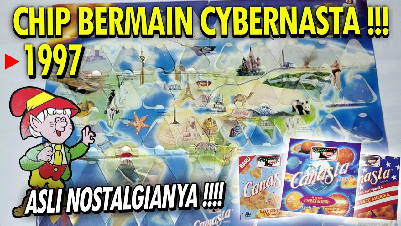 Nostalgia Hadiah Snack Jadul REVIEW LENGKAP CANASTA Chip Permainan ...