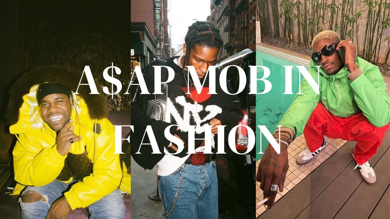 ASAP MOB CHANGED THE FASHION INDUSTRY #asaprocky - YouTube