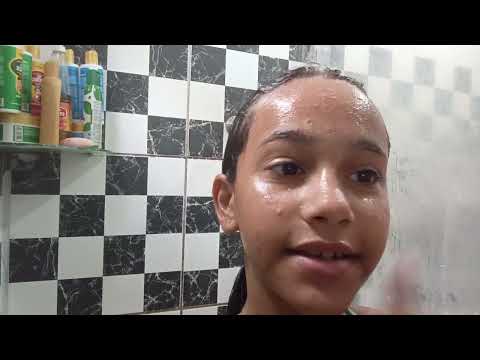Lavando o cabelo pra n fica sujo kk 💦🫧🙆🏻