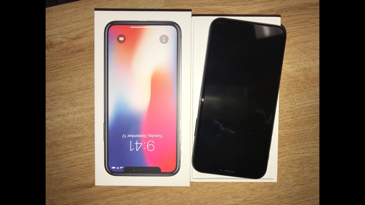 iPhone X Unboxing - YouTube