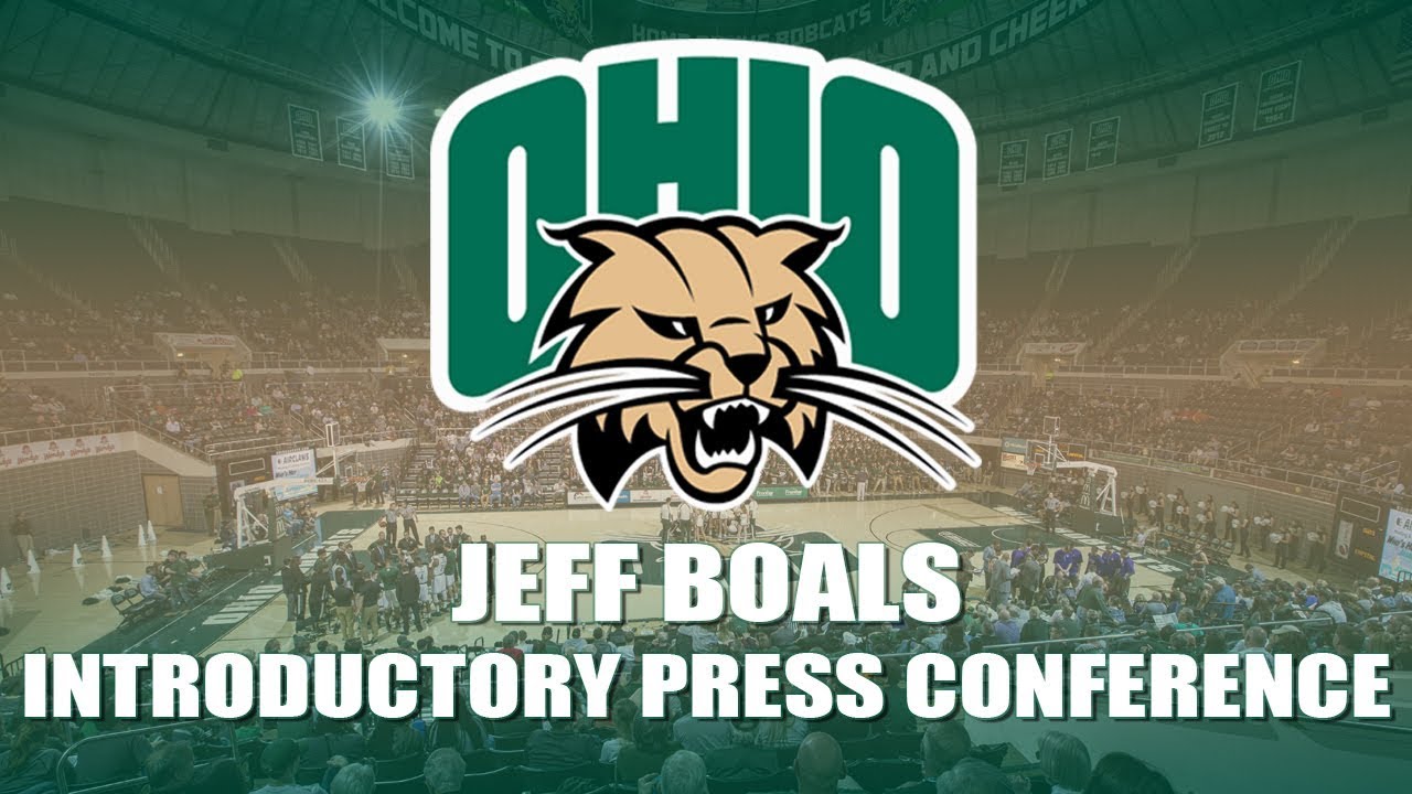 Ohio Men's Basketball: Jeff Boals Introductory Press Conference - YouTube