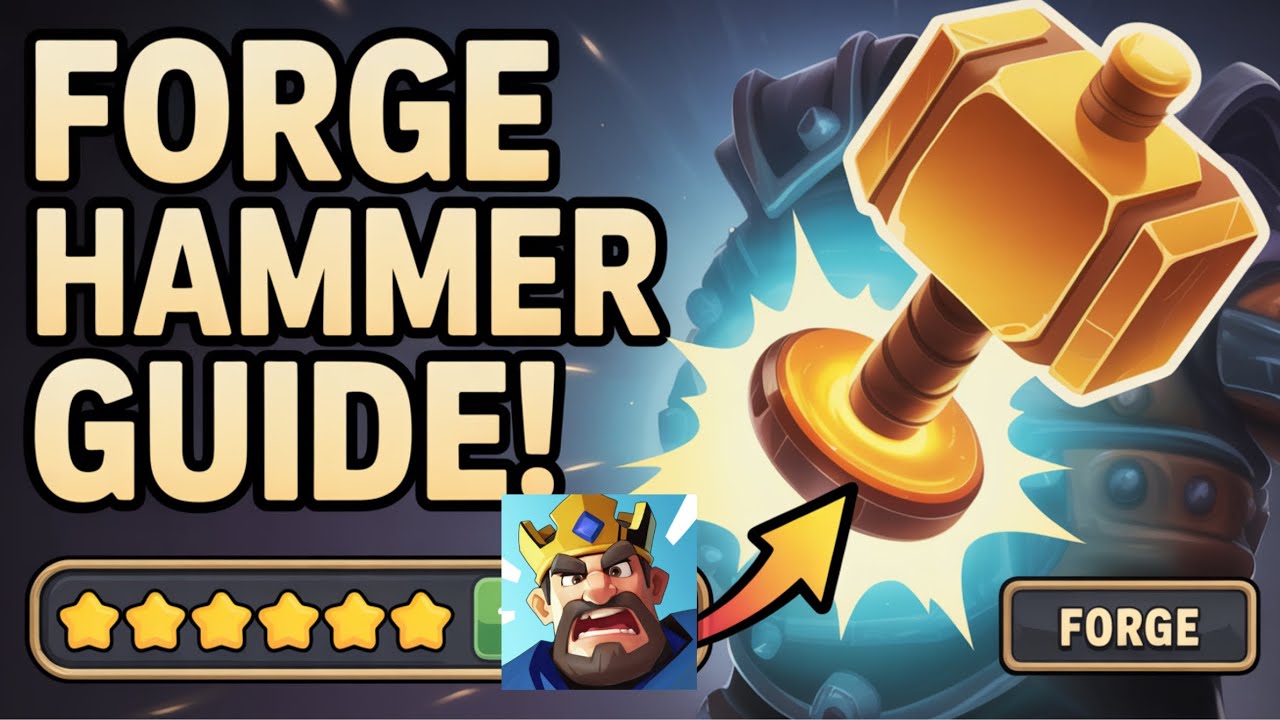 How to Use Forge Hammer in Kingshot (Upgrade Mythic Gear FAST!) - YouTube