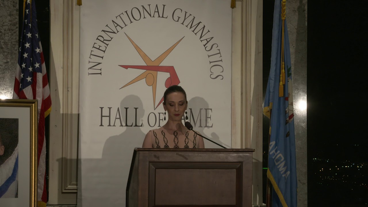 Andreea Raducan -- Class of 2018, Induction Speech, International ...