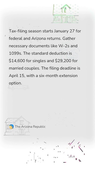 When can I start filing taxes 2025? What Arizonans should know about W2, 1099, tax forms - YouTube