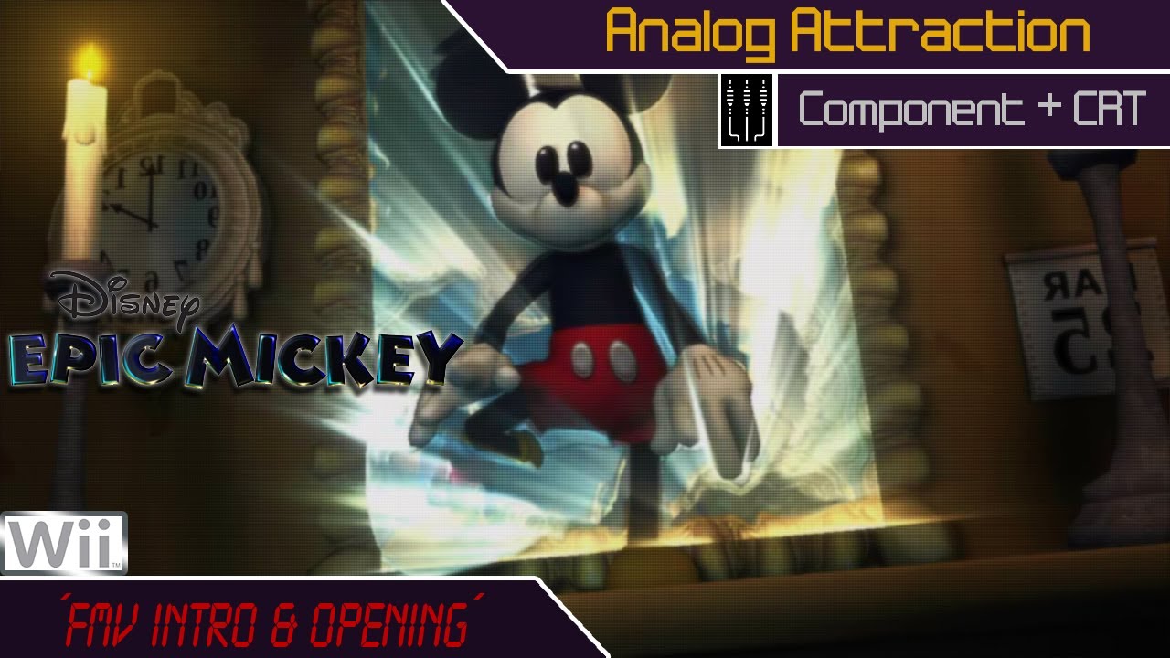 Epic Mickey [WII] // FMV Intro & Opening - YouTube