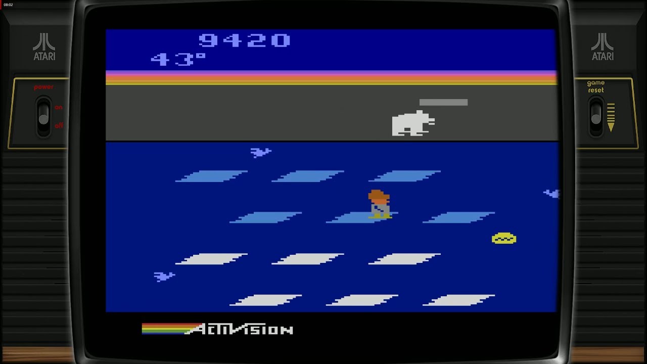 Frostbite (1983) Atari 2600 Gameplay – Classic Activision Arctic ...