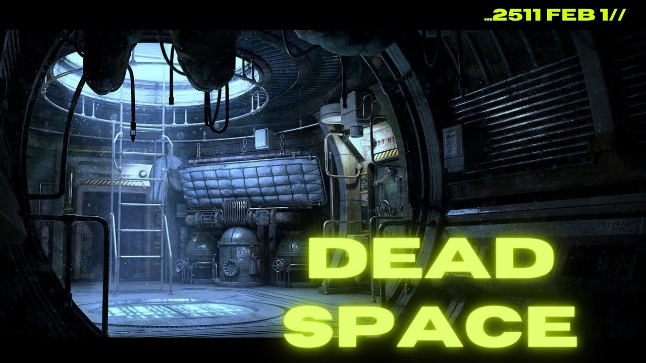 The Sprawl Space Station | DEAD SPACE SCI-FI ambience | SPACE SOUNDS to ...