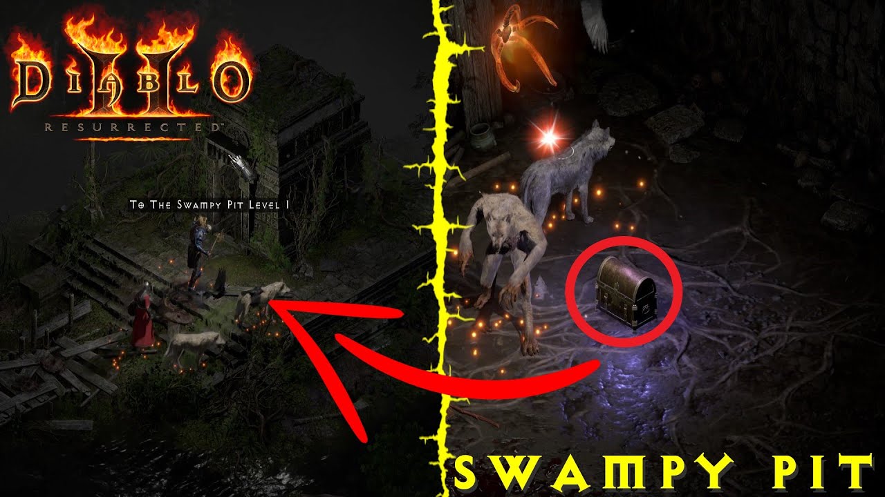 Swampy Pit - Act 3 | Diablo II: Resurrected - YouTube