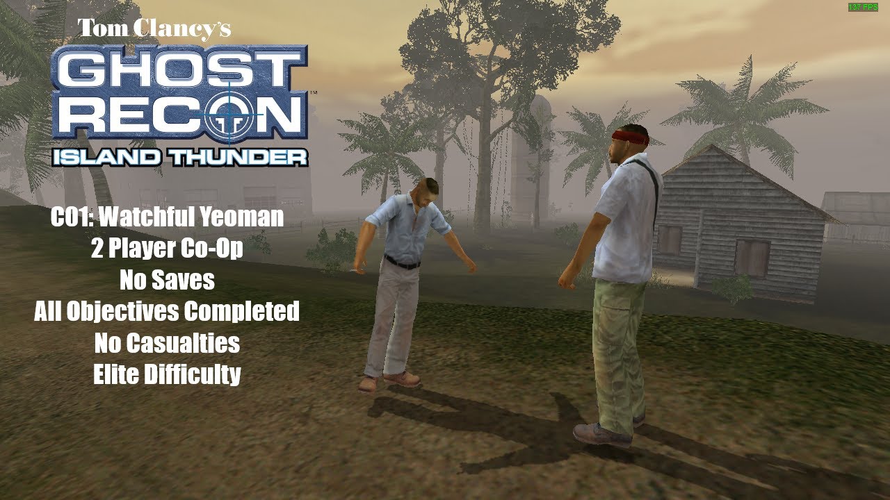 Ghost Recon: Island Thunder (2002): C01 Watchful Yeoman Co-Op (Elite ...
