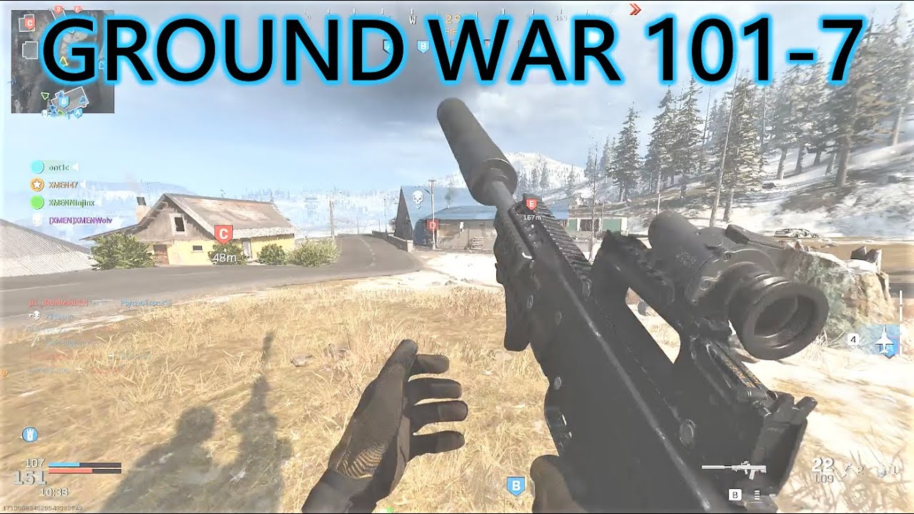 CoD: MW Ground War (101-7) PC HD Oden Gameplay - YouTube