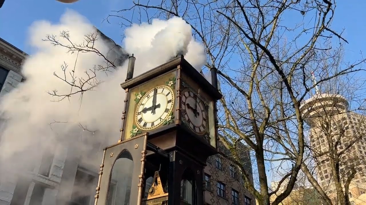 Experience the Charm of Gastown's Steam Clock as it Strikes 9: A ...