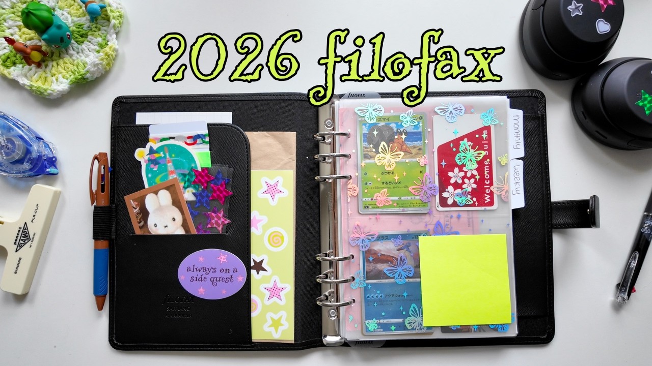2026 A5 filofax journal tour ☆ my commonplace + memory keeping setup ...