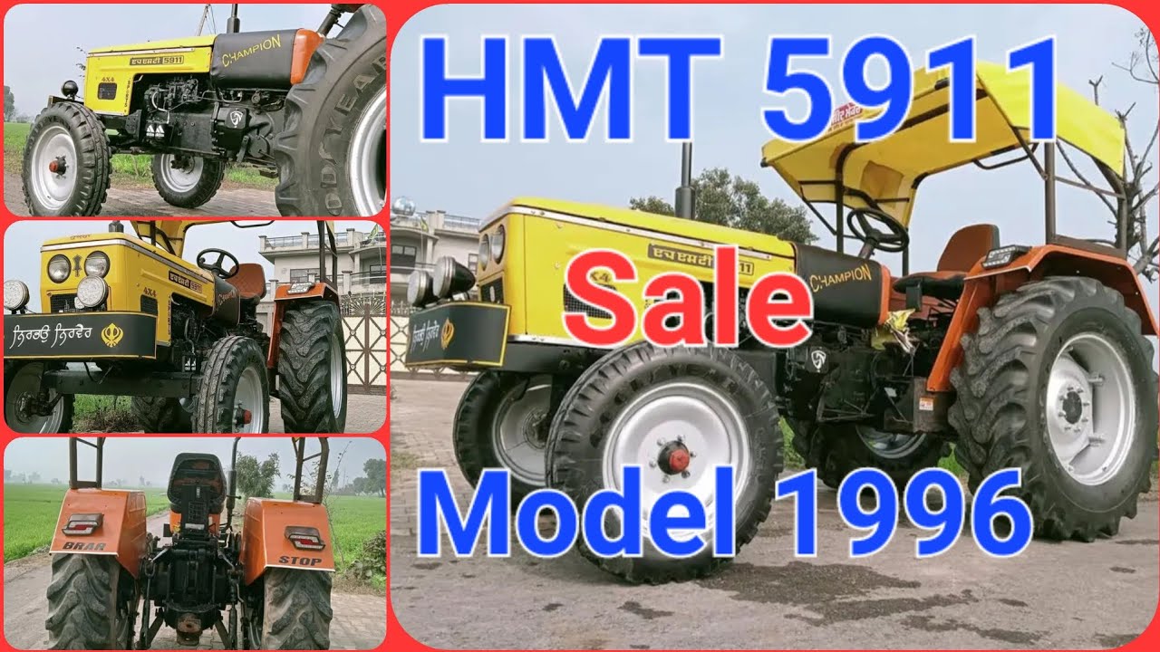 Hmt 5911 tractor sale | 5911 ਟਰੈਕਟਰ ਵਿਕਾਊ ਆ PB Number | Very Good ...