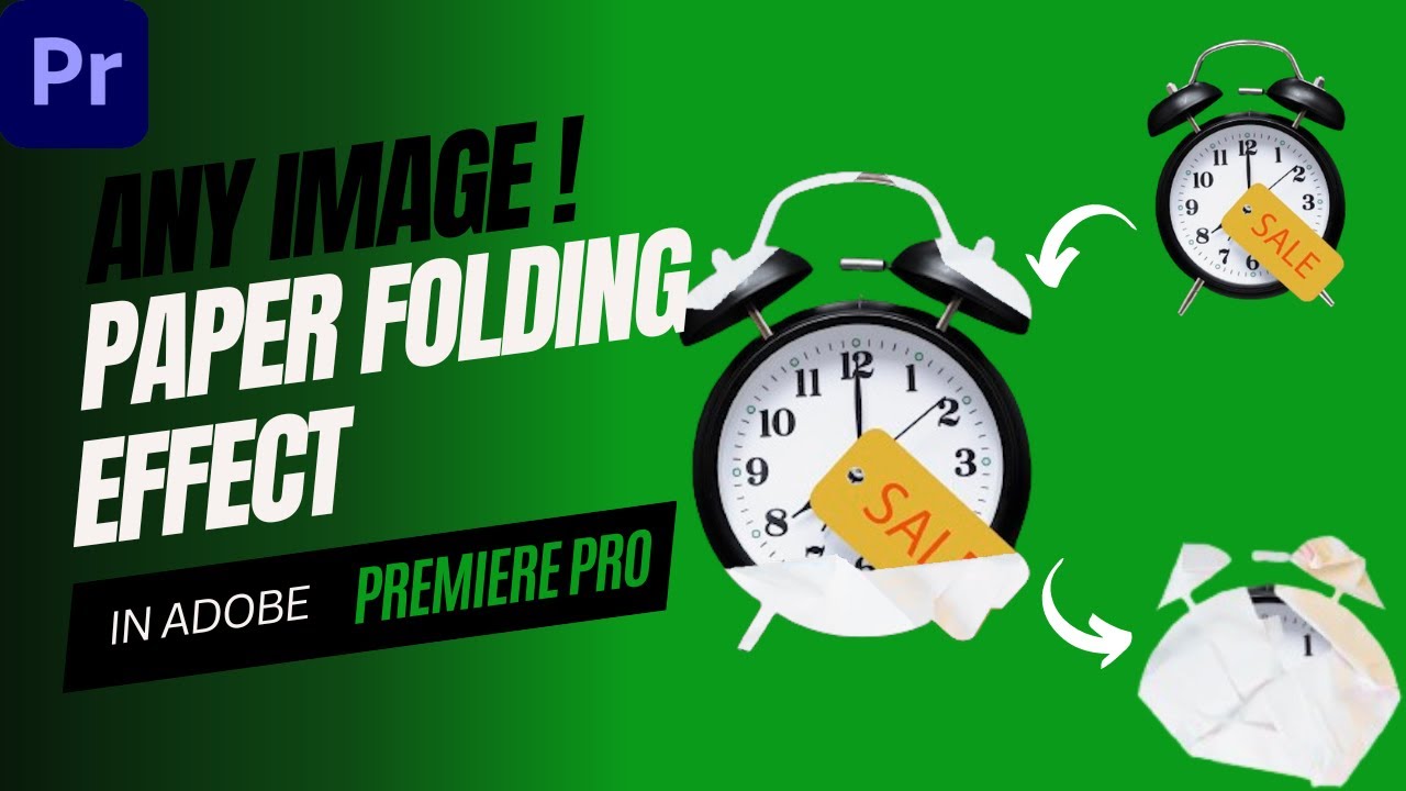 CREATE Ali Abdaal PAPER FOLD EFFECT in Premiere Pro I Step by Step ...